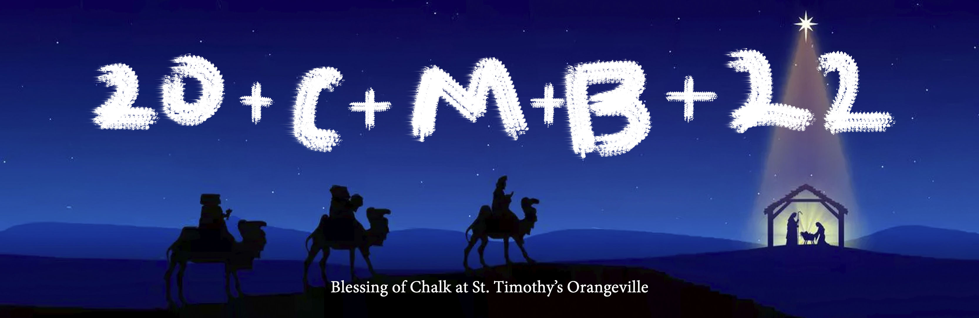 St. Timothy Parish, Orangeville - Blessing of Chalk